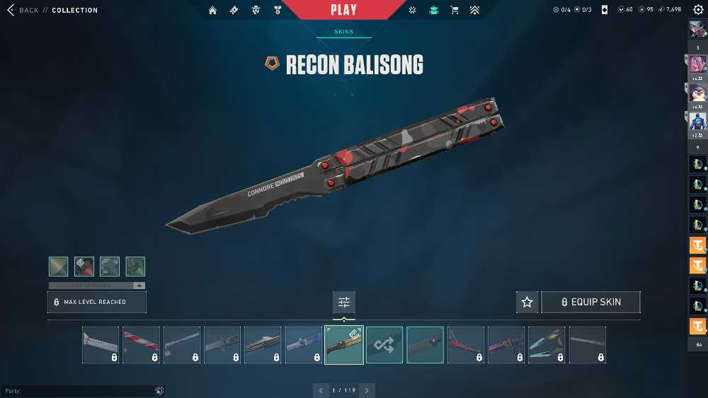 AP/SEA Recon Balisong Reaver Vandal Ion Phantom Magepunk Spectre