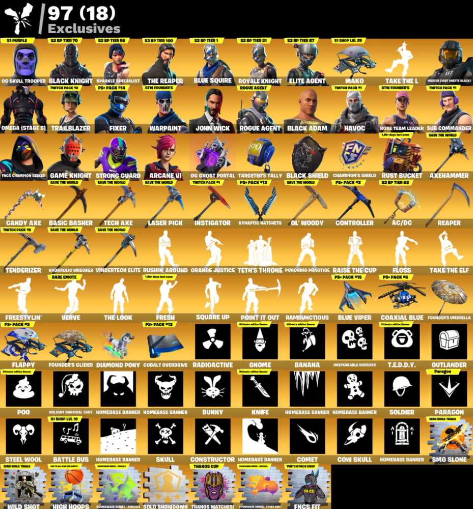 333 SKINS | OG SKULL TROOPER | BLACK KNIGHT | THE REPER | ELITE AGENT ...