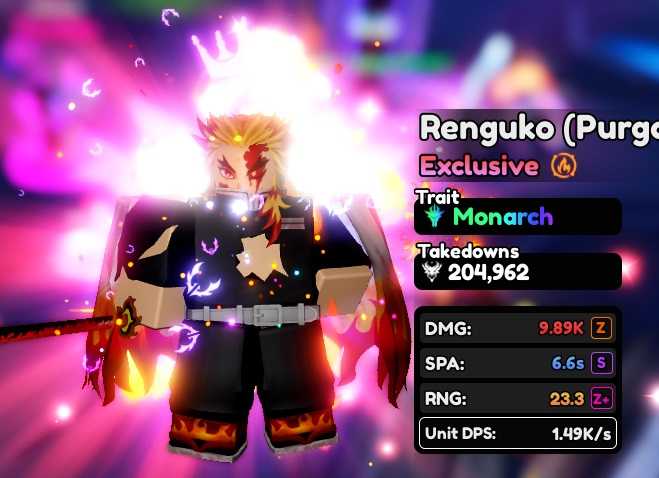 Rengoku 0.1 Monarch // Anime Vanguards