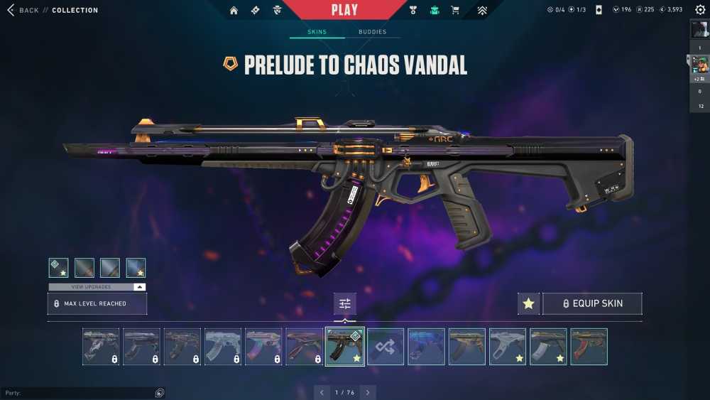 (AP) VALORANT PREMIUM SKINS
