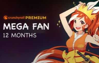 Crunchyroll Premium Mega Fan 12 Months (Global)