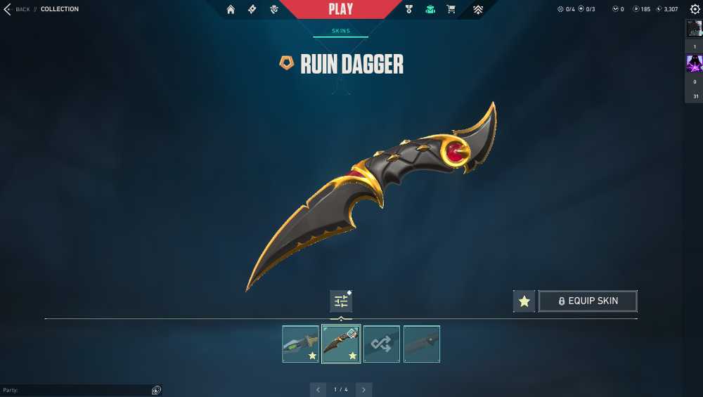 43 skins - Ruin Dagger - Outpost Melee - Ruin Marshal - Ruin Guardian ...