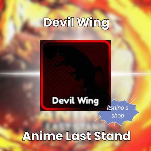 Devil Wing - Asta Evo Item - Anime Last Stand