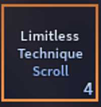 Limitless Technique Scroll | A UNIVERSAL TIME | AUT