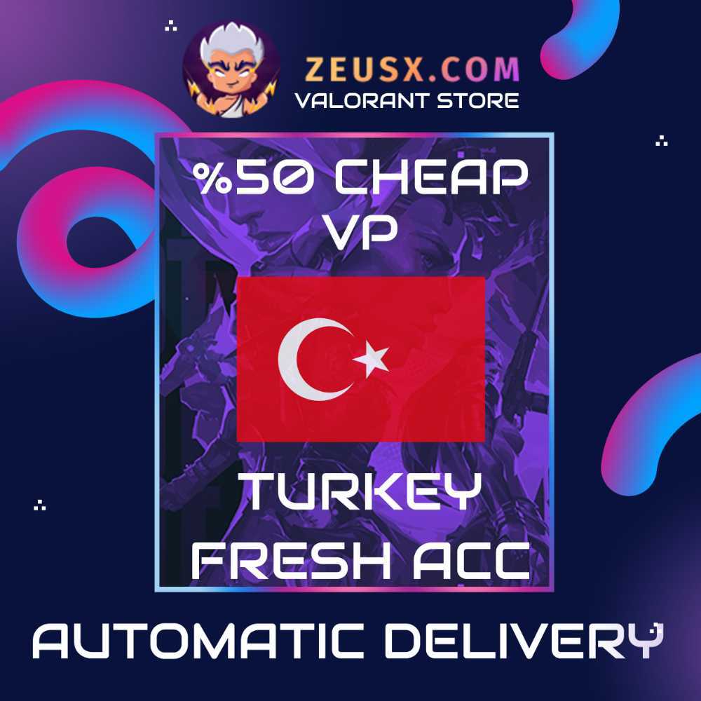 EU/ Turkey Region | Valorant Fresh Account | Get %50 Discounted ...