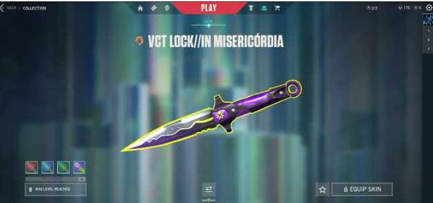 VCT Lockin Knife with 5 skins