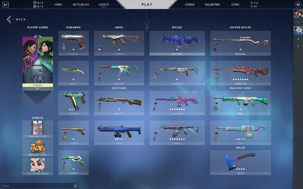 (EU),Plat 3,Prime Vandal,GlitchPop Vandal,Origin Operator,BlastX ...