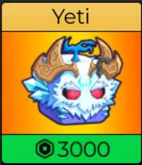 Blox Fruits Permanent Yeti (Gift) | BF