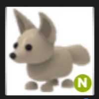 Neon fennec fox - ROBLOX ADOPT ME PET