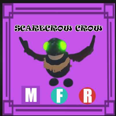 ROBLOX ADOPT ME PET - MFR Scarecrow Crow