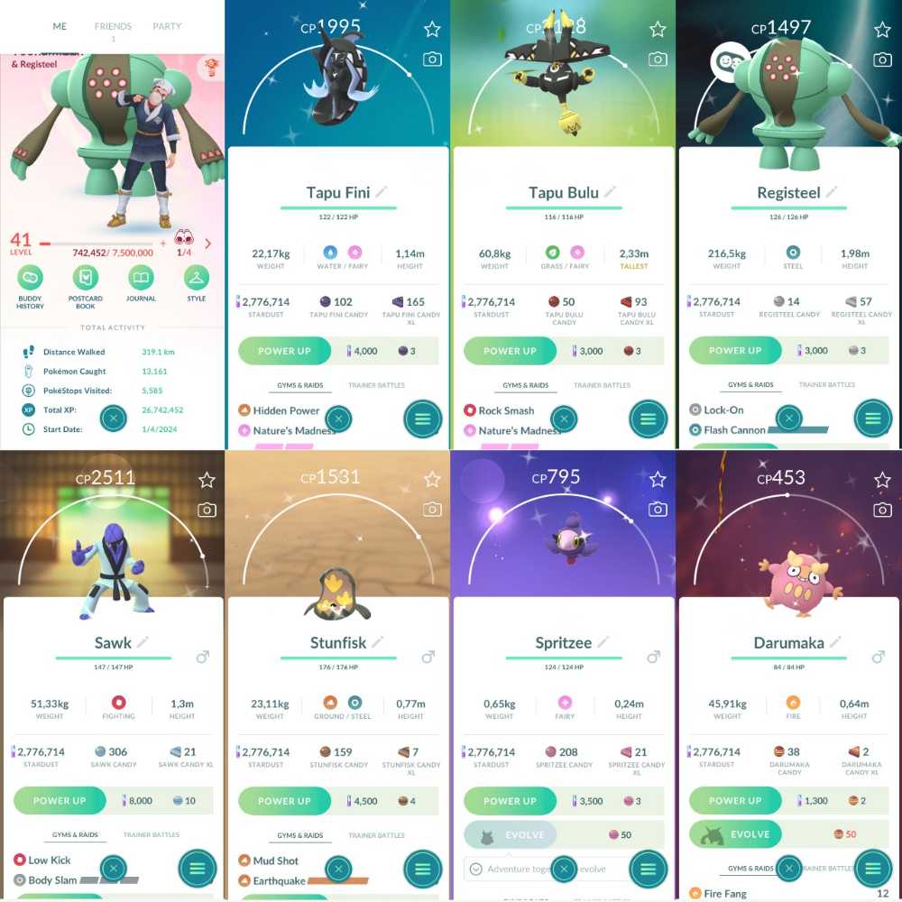 1113 LV41 Tapu Fini100 RareCandy187 Shiny: charmander, registeel, tapu ...