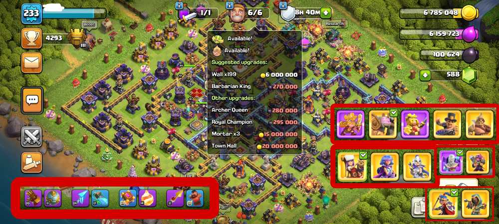 YB98 MAX TH15 ID ️ MAX BUILDER BASE ️ BUULDER APPRENTICE LVL 5 ️ HERO ...