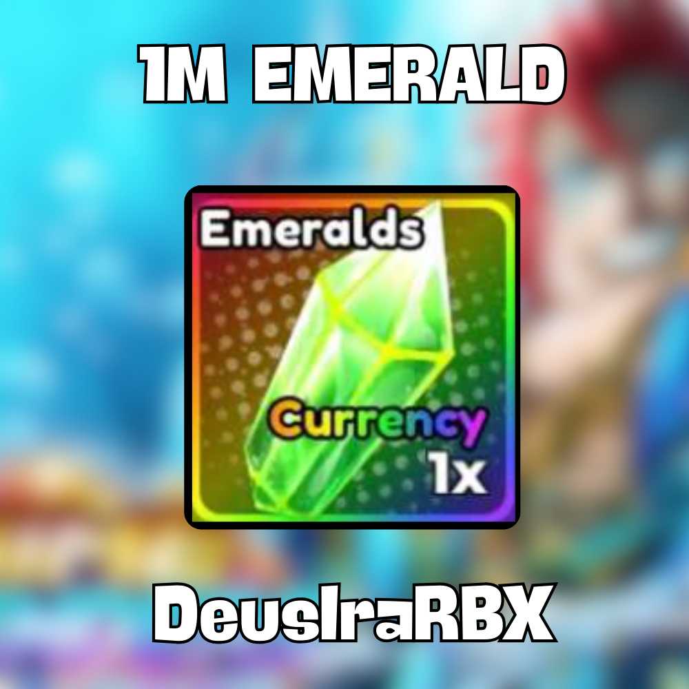 1M/Million Emerald / Anime Defender - AD / Fast Delivery