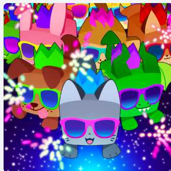 Only 1 stock Titanic Dominus Astra Roblox Pet Simulator 99