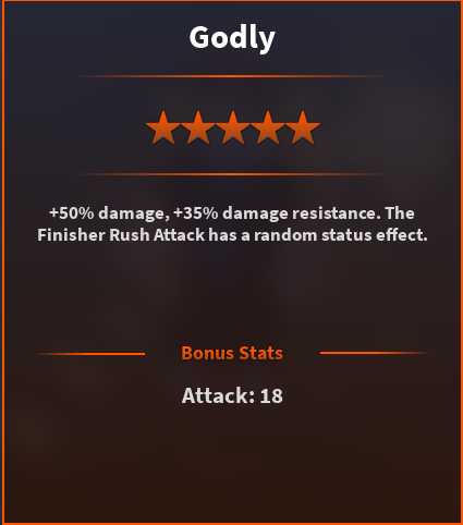 [AUT] Godly killua specs with bonus stat