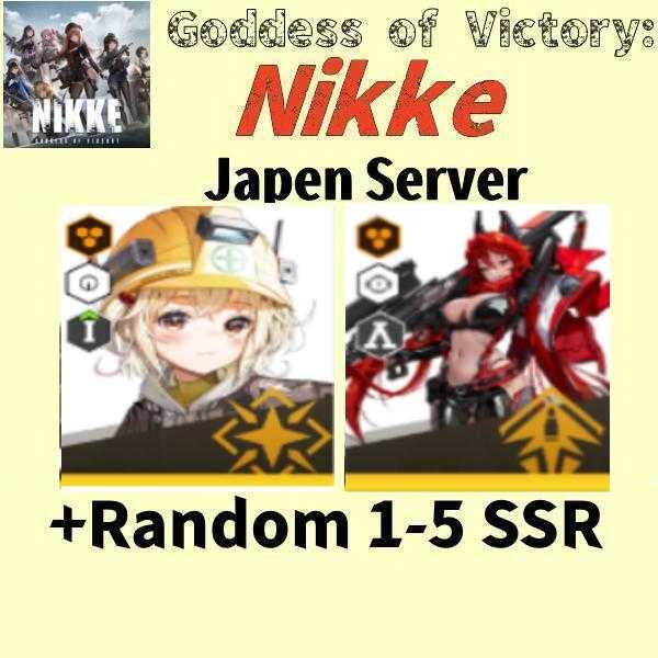 Japen server|Liter+Red Hood+random 1-5 SSR】Goddess of Victory: Nikke