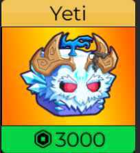 Blox Fruit - Permanent Yeti