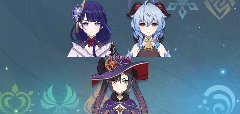 Asia AR10 | Raiden Shogun Ganyu Mona