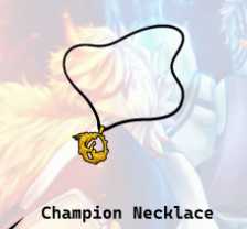Champion Necklace PROJECT SLAYERS (PS) ROBLOX