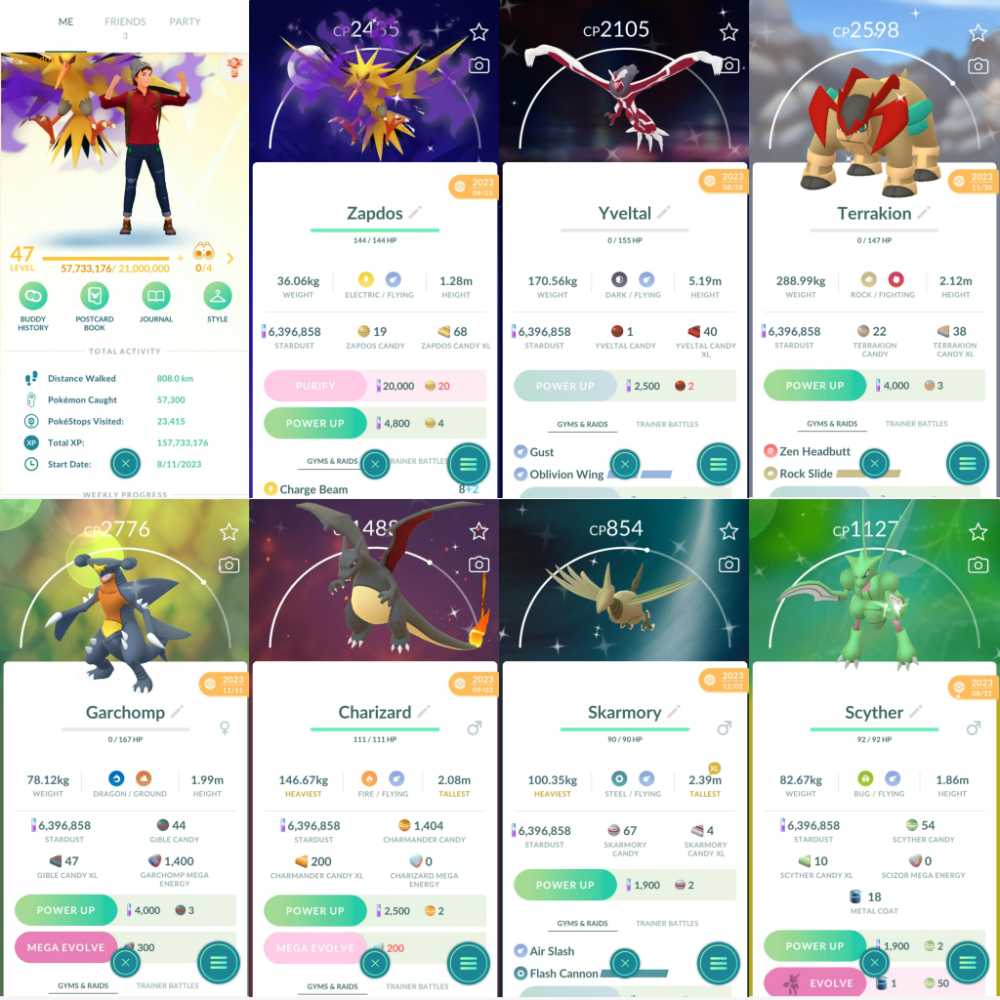 698 instinct lv47 Shiny:shadow Zapdos,yveltal,terrakion, garchomp ...