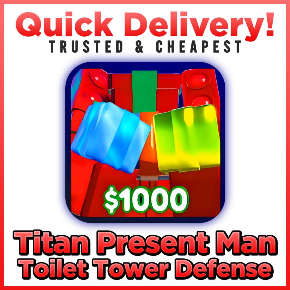 Titan Present Man - Toilet Tower Defense (TTD)