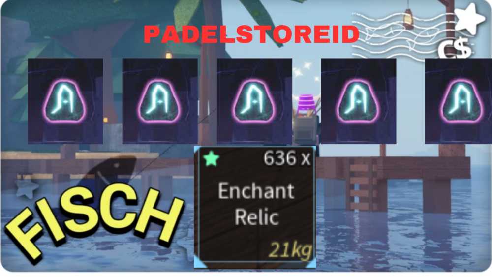 x100 Enchant Relic | Fisch Roblox