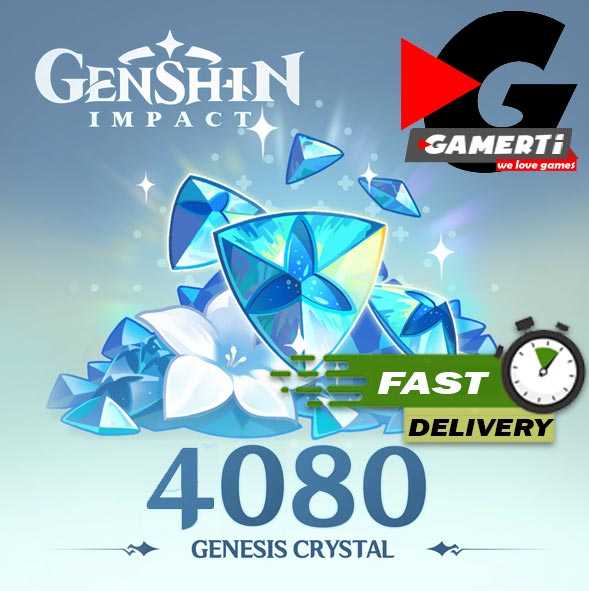 4080 Genesis Crystal Genshin Impact + FAST DELIVERY