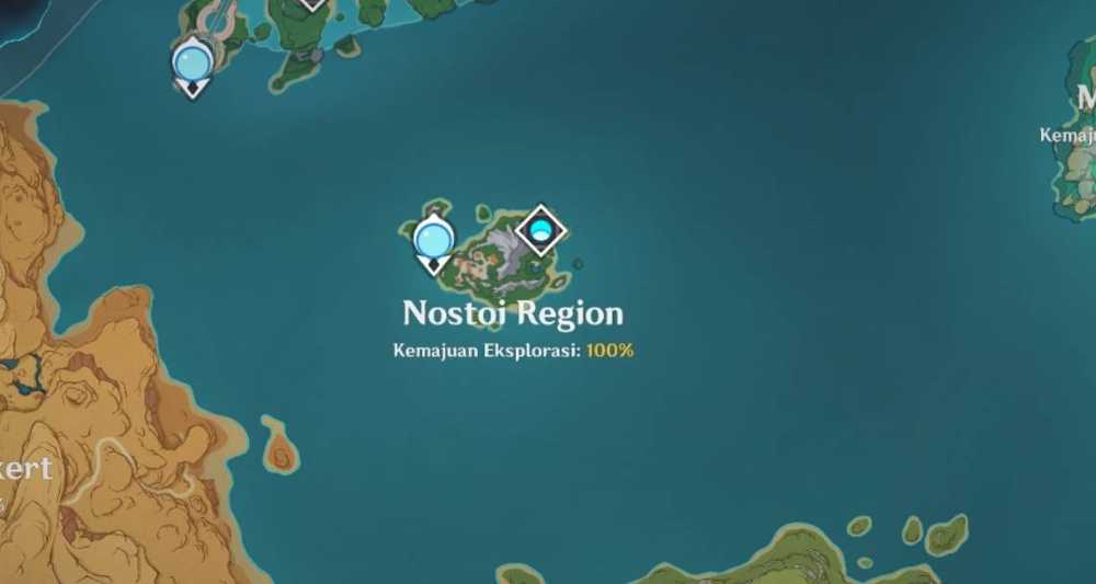 New Map Nastoi Region + Sea of Bygone Eras 100% Explore + All ...