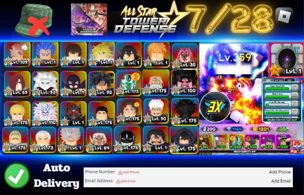 ⭐x28 7 STAR ⭐ASTD⭐ Has X3 LVL.359⭐ Stardust: 390 More details are in ...