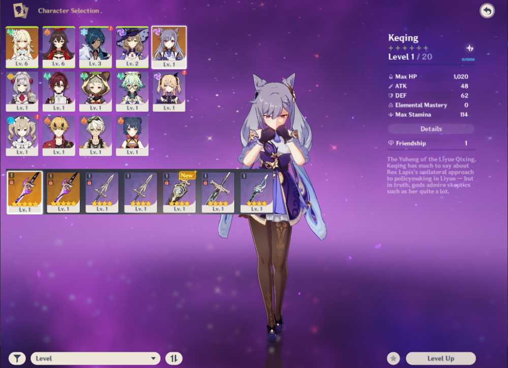 ASIA AR7 Keqing + 2 Mitsplitter Forge | Instant Delivery