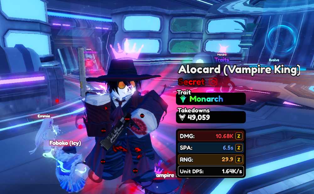 *SALE* Anime Vanguard| MONARCH ALUCARD | 85K GEMS READY FOR NEXT UPDATE ...