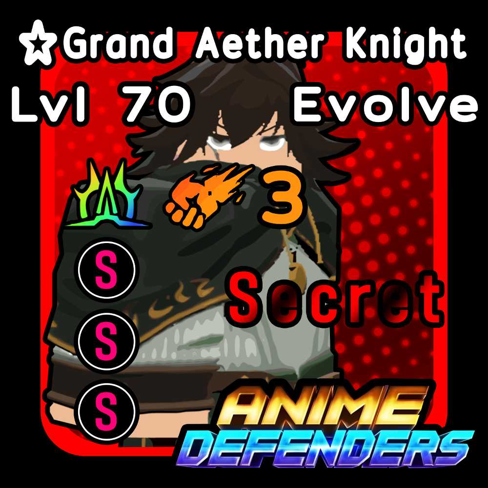 SSSGrand Aether Knight EVOAlmighty+Brawler 3 (Best) l Roblox Anime ...