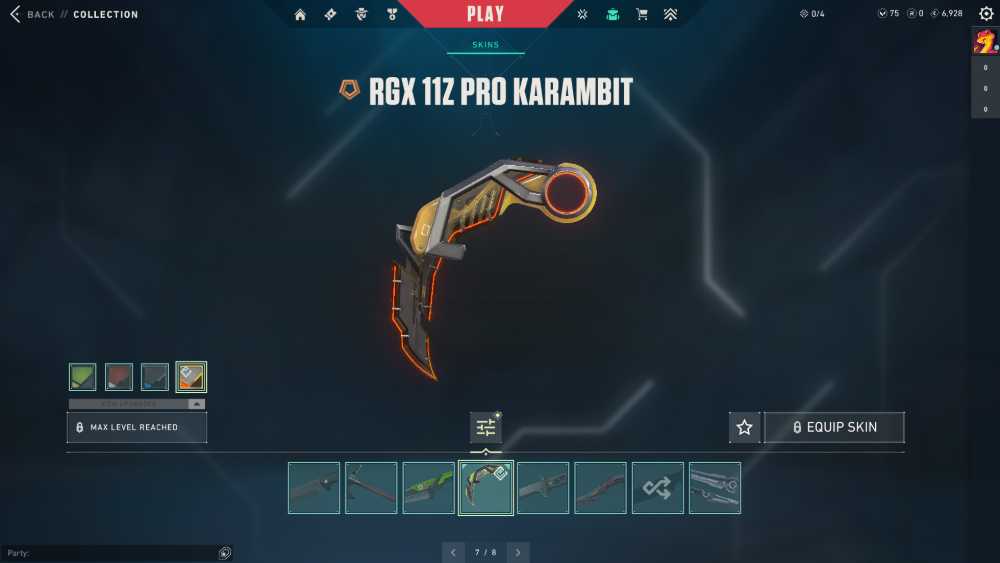 AP | 4 Premium Knifes (RGX Karambit, Neo Frontier Axe, Nocturnum Scythe ...