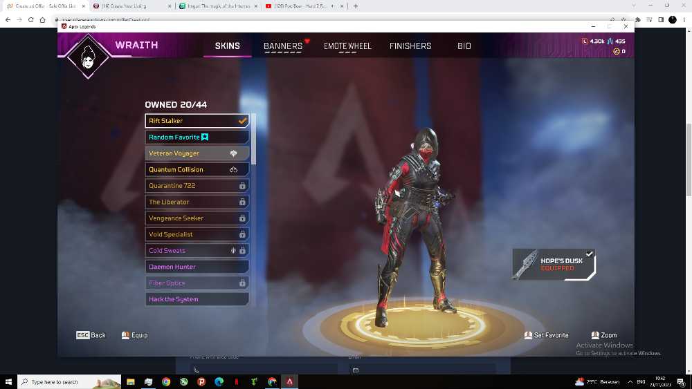 PC LVL 281 HEIRLOOM WRAITH BALLER 95 BP S12,15 MAX,WRAITH RIFT STALKER ...