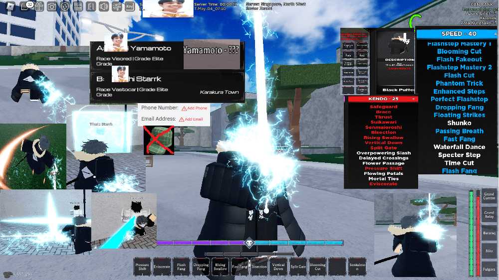 TYPE SOUL 2SLOT 1A. Ture Vizard Bankai Lightning LongSword 2SB ...