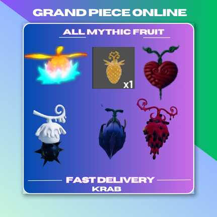 All Mythic Fruit | Grand Piece Online - GPO