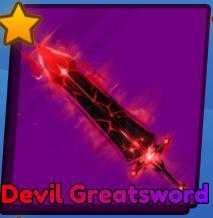 Devil Greatsword Full Set