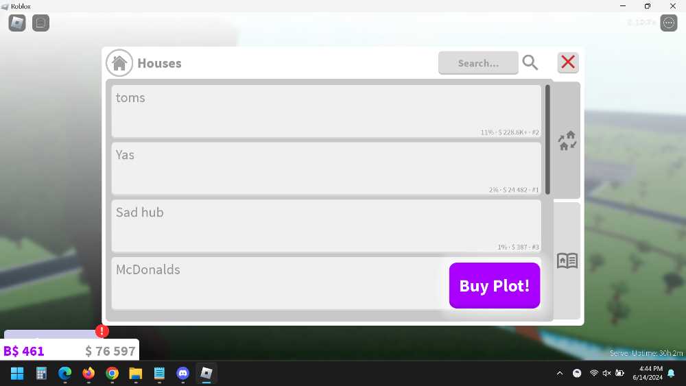 001 [Fast] [Royale High + Bloxburg] Bloxburg - B$461 // $76597 Money ...