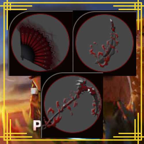 DEVOURER SCYTHE, KATANA, FAN (Choose 1 only) | PROJECT SLAYERS DEVOURER SCYTHE, KATANA, FAN (Choose 1 only) | PROJECT SLAYERS