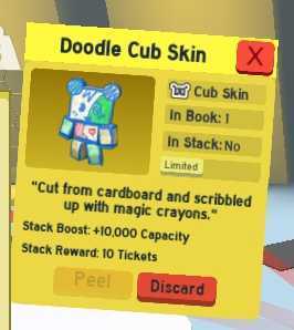 Doodle Cub | Bee Swarm Simulator | BSS