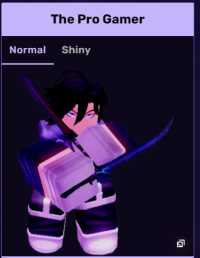 THE PRO GAMER EVO - [ANIME DEFENDER - ROBLOX]