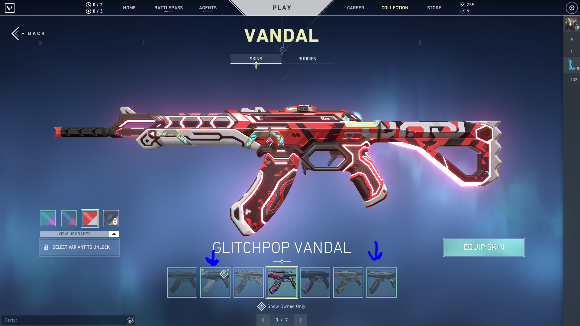 [EU] [60+Skin] Sentinels of Light Vandal | Singularity Phantom ...