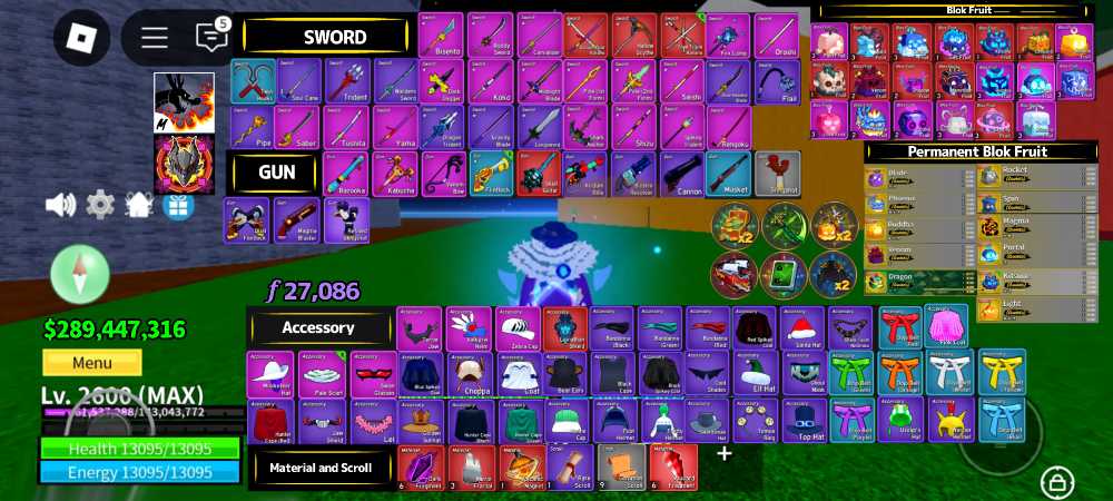 [Account Blox Fruits] Lvl 2600 MAX - Race Human (V2-V3-V4), Rabbit (V2 ...