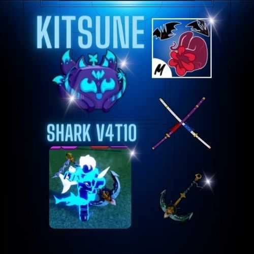 Shark V4 T10 - Level 2550 | Sanguine art | CDK | Shark anchor | Blox ...