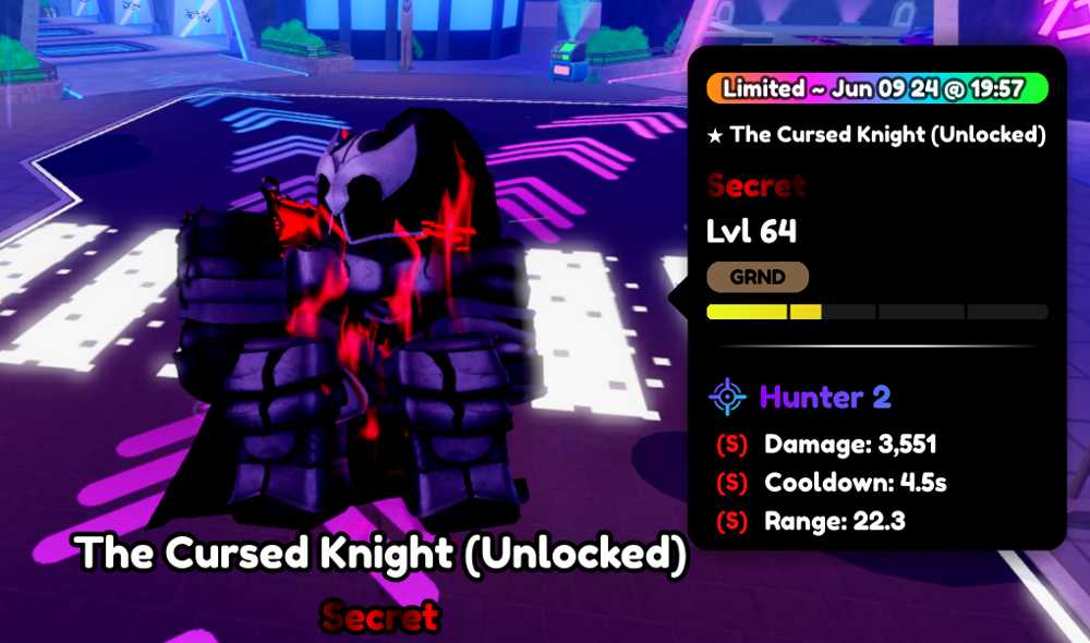 [Anime Defender] The Cursed Knight