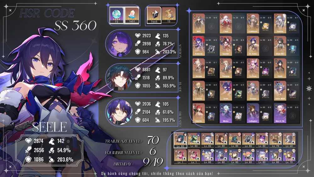 【Asia | TL70】Acheron (LC) + Jiaoqiu E1 (LC) + Sunday E1 (LC) + Ruan Mei ...