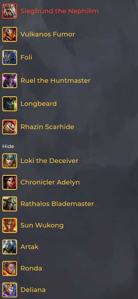 1074 Days 65k Energy [Mythic Starter] Siegfrund the Nephilim - Vulkanos ...