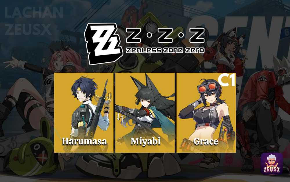 [ASIA] Starter Level 8 | Male | Miyabi + Grace C1 + Harumasa | #ZZX16