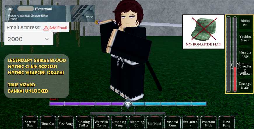 TYPE SOUL True Vizard (Auto Delivery / Blood / Bankai Unlocked / Mythic ...