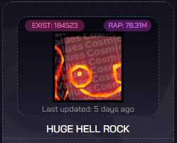 5 HUGE HELL ROCK - [PET SIMULATOR 99 - PS99 - PETSIMULATOR 99 - ROBLOX]